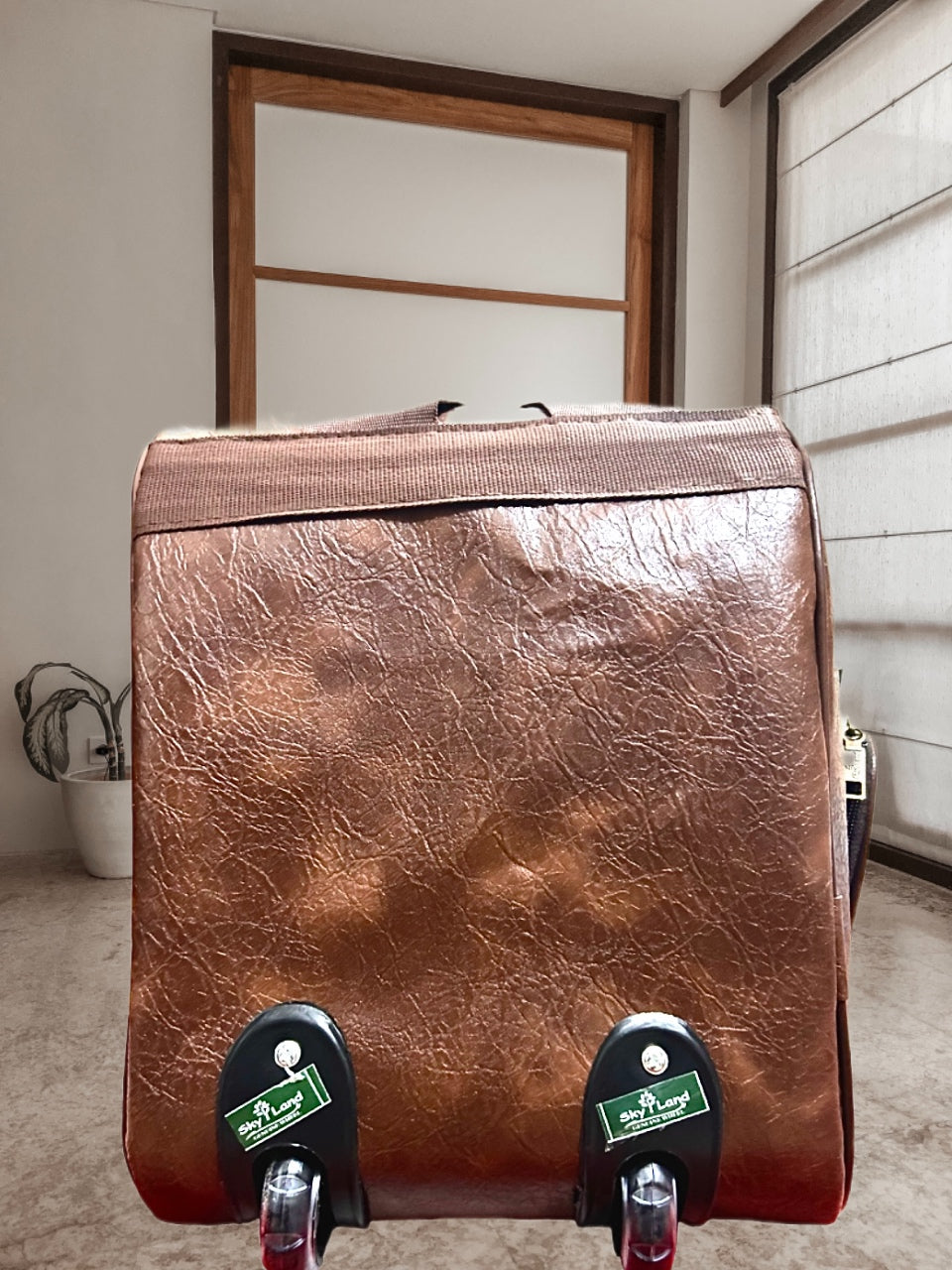 Skyland Duffle Brown leather Bag – skyland bag